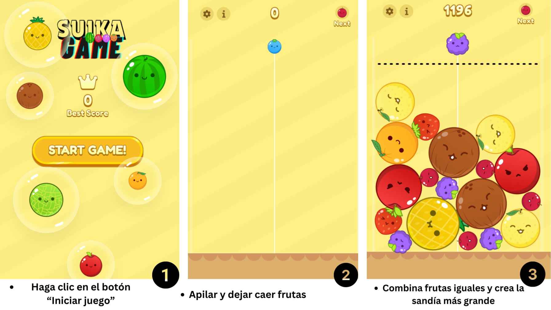 Suika Game Oficial - Juega al Juego de la Sandía